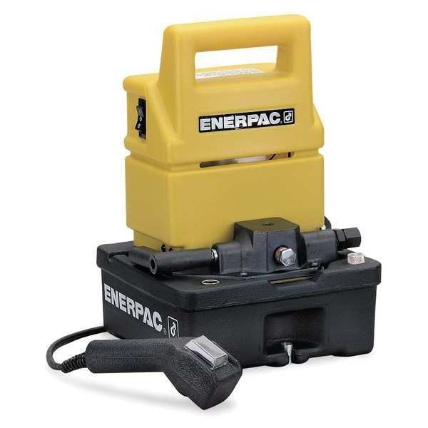 Enerpac Hydraulic Electric Pump, High Force, 0.5 hp, Universal Motor ...