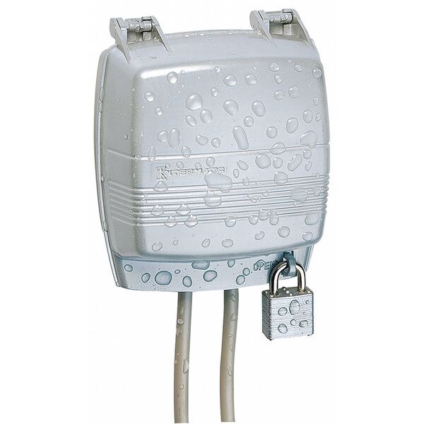 Intermatic While In Use Weatherproof Cover, White WP1030MC | Zoro