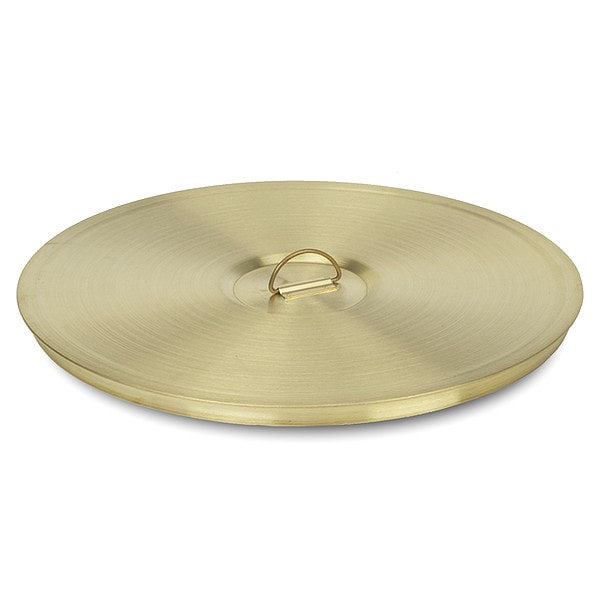 Advantech Manufacturing Test Pan Cover, Brass, 8 In, Lifting Ring CB8W ...