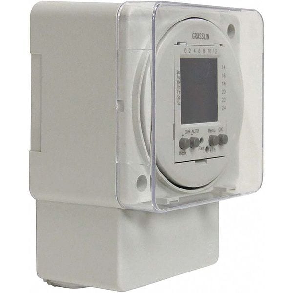 Intermatic Electronic Timer, 24 hr/7 Days, SPDT-NO/NC FM1D20A-LV | Zoro