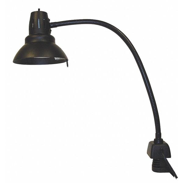 Electrix Gooseneck Work Light, 100W, 120V, Clamp Mtg 7292 | Zoro