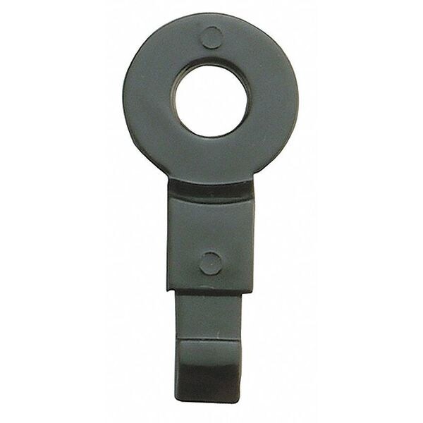 Label Safe Fill Point ID Washer, 1/8 NPT, Black, PK6 210001 | Zoro