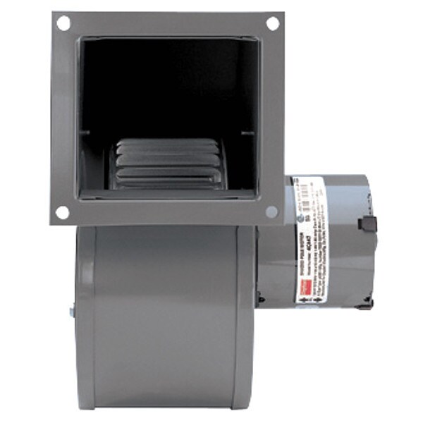 Dayton Rectangular OEM Blower, 1610 RPM, 1 Phase, Direct, Steel ...