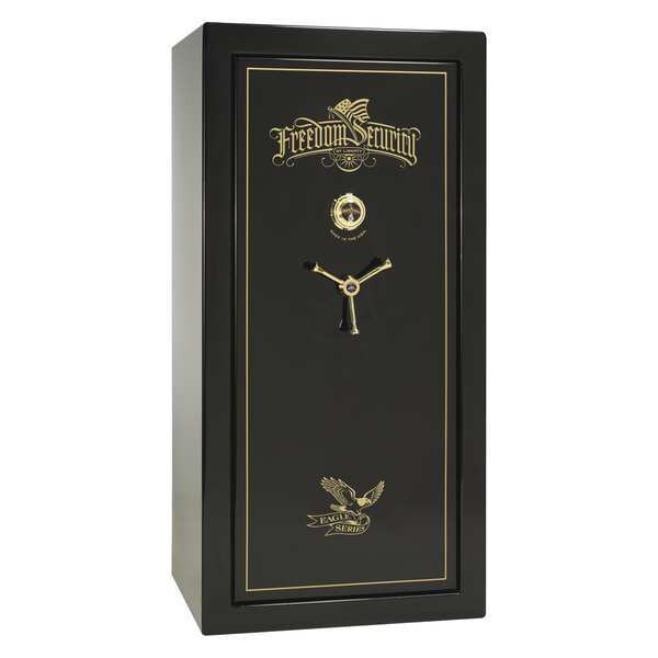 Liberty Safe Gun Safe, Combination/Key, 660 lb., 1-1/4 hr. ES25-BKG-B ...