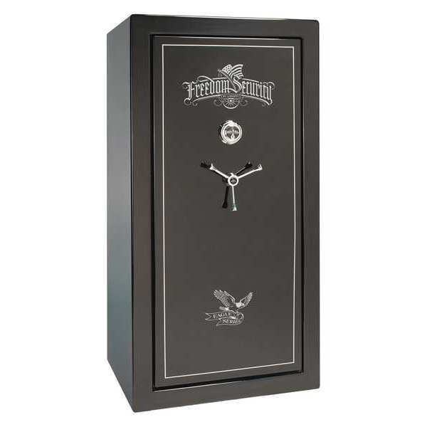 Liberty Safe Gun Safe, Combination/Key, 660 lb., 1-1/4 hr. ES25-BKG-C ...