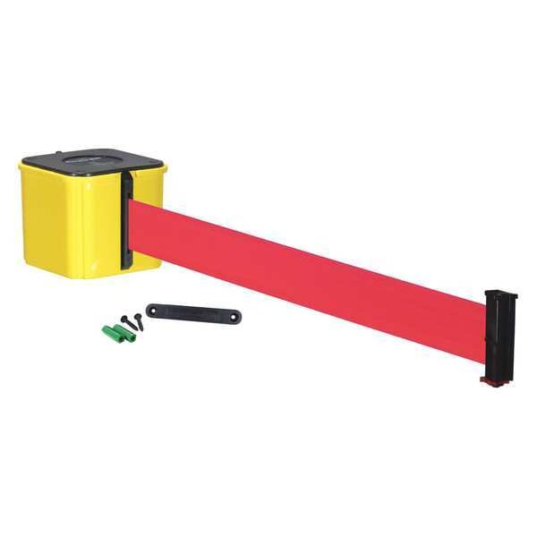 Retracta-Belt Retractable Belt Barrier, 30 ft., Red WM412YW30-RD-RE | Zoro