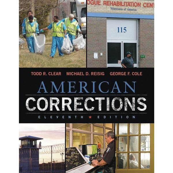 Cengage Learning Other Book, American Corrections, English, Paperback ...