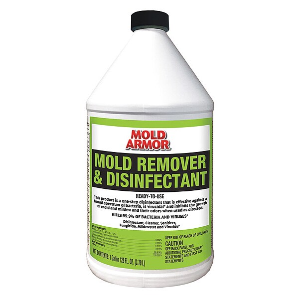 Mold Armor Liquid 1 gal. Mold Mildew Remover, Jug FG550A | Zoro
