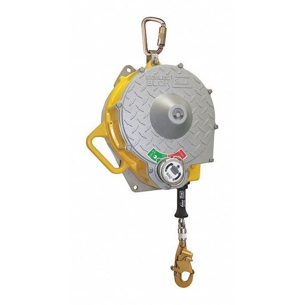 3M Dbi-Sala Rescue Self Retracting Lifeline, 130 ft., Yellow 3400990 | Zoro
