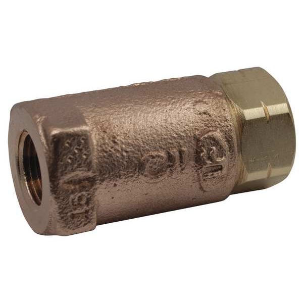 Apollo Valve 61LF Series Bronze Lead Free Ball Cone Check Valve 1/2 NPT ...