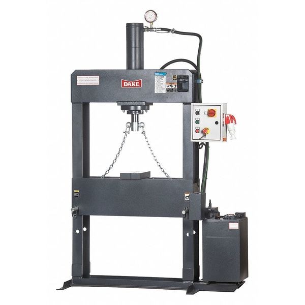 DAKE CORPORATION Hydraulic Press,40 t,Electric Pump (972003) | Zoro