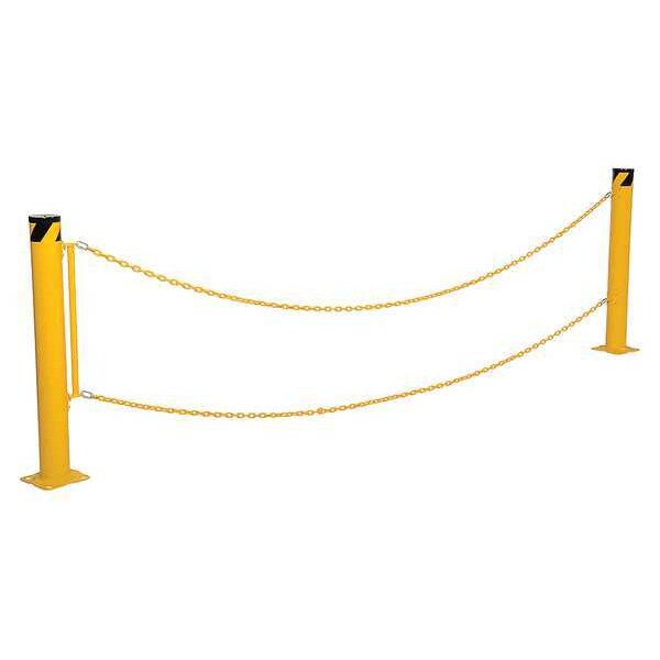 Zoro Select Bollard, 146-1/4 in. L DCBB-42-4.5 | Zoro