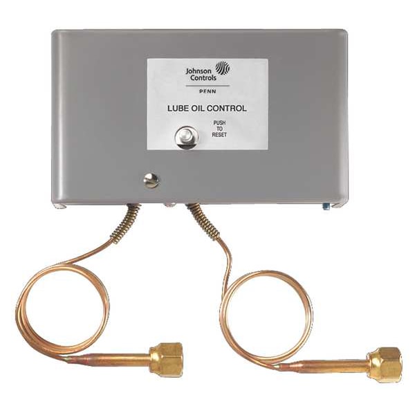 Johnson Controls Lube Oil Pressure Cutout Control, 9 psi P45NAA-5C | Zoro