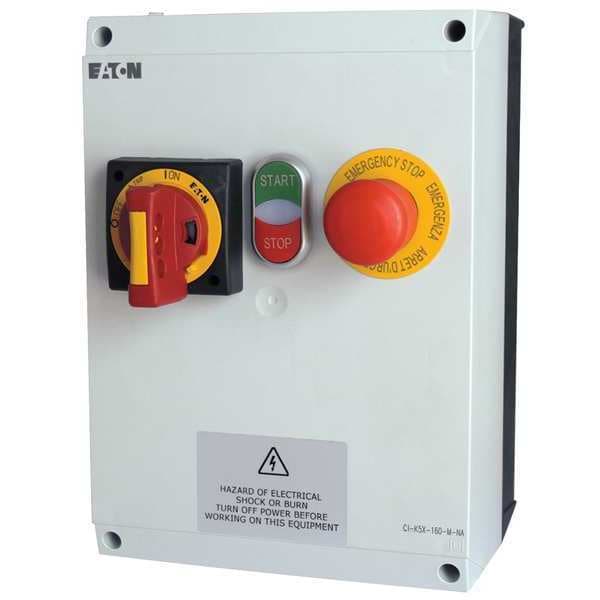 Eaton IEC Combo Str, 20 A, 240V Coil, 4X Enc EMS02D5BBF | Zoro