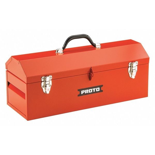 Proto Tool Box, Steel, Red, 19 in W x 7 in D x 7 in H J9971R | Zoro