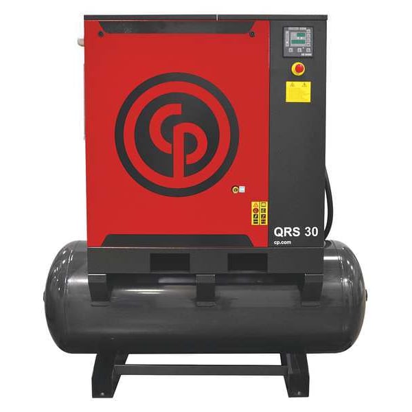 Chicago Pneumatic Rotary Screw Air Compressor, 30HP, 3Ph QRS 30 HP | Zoro