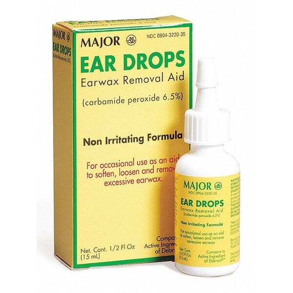 First Aid Only Ear Drops, Bottle, 1/2 fl. oz. M797GR | Zoro