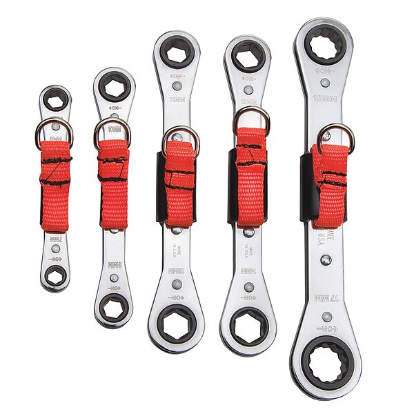 Proto Ratcheting Wrench Set, Double Box End J1190MA-TT | Zoro
