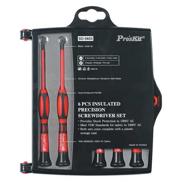 Eclipse General Hand Tool Kit, No. of Pcs. 6, Standards: VDE, RoHS 902 ...