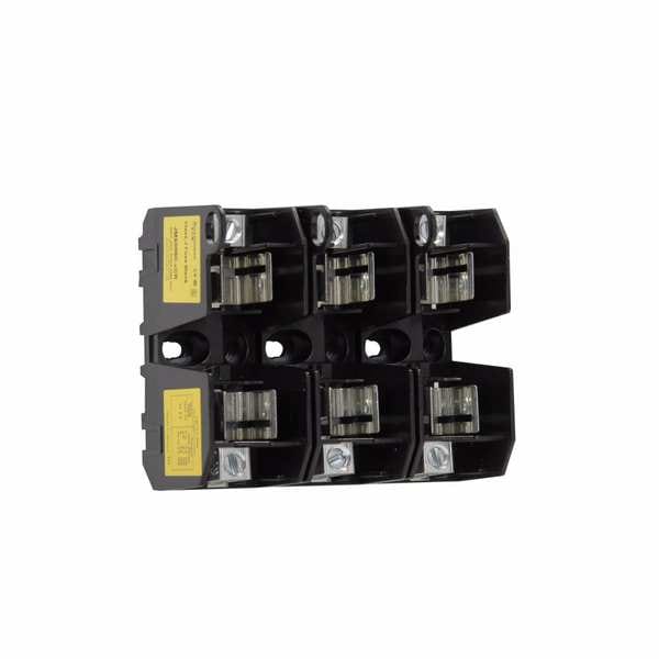 Eaton Bussmann Fuse Block,60A,Box Lug,3.7 in. L,3 Poles (JM60060-3CR) | Zoro