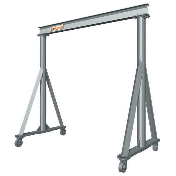 Caldwell Portable Gantry Crane, 4000 lb., 10 ft. 6" HA90-2-10/10 | Zoro