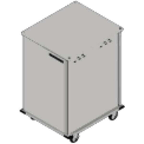 Dinex Food Tray Cart, 1 Door, Pass-Thru, 12 Trays DXPTQ2T1DPT12 | Zoro