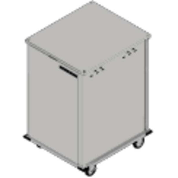 Dinex Food Tray Cart, 1 Door, Pass-Thru, 14 Trays DXPTQ2T1DPT14 | Zoro