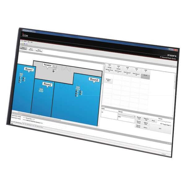 Icom Dispatch Software, IP Based, With USB Key IP100FS | Zoro