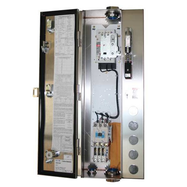 Eaton NEMA Fusible Str, Size 1,120V Coil, 4X Enc ECN1614AAC-R63/C | Zoro