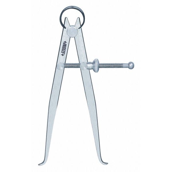 Insize Inside Spring Caliper, 0 to 8.66" Range 7261-200 | Zoro
