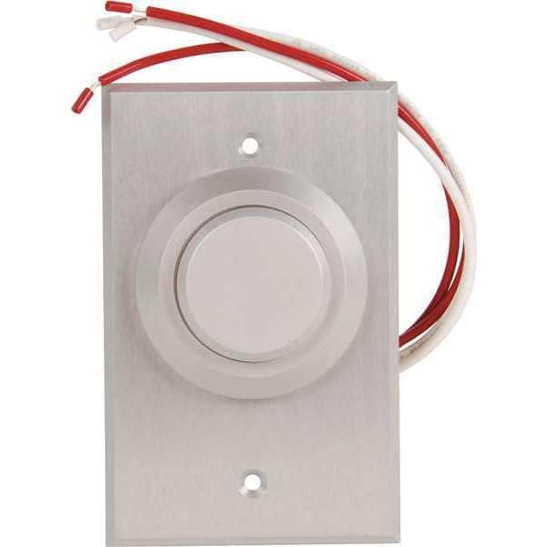 Dortronics Push Button, 24VDC, 3" W, Red Button W5287-P23DA | Zoro