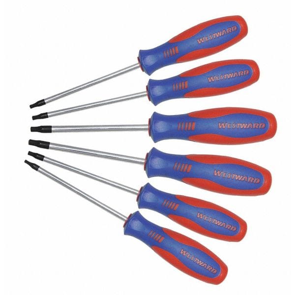 Westward Screwdriver Set, 6 pcs, Multicomponent 401L78 | Zoro