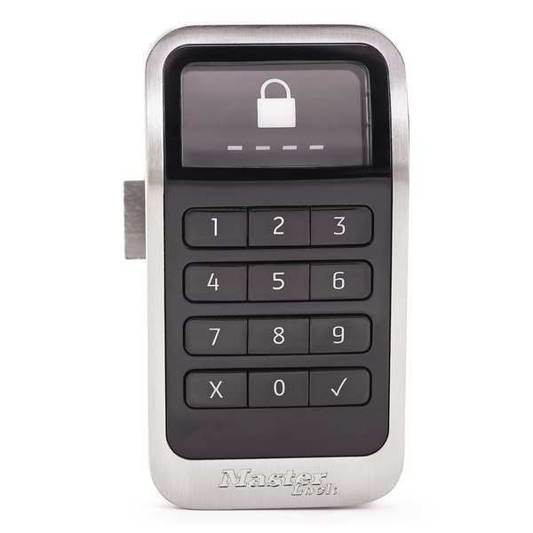Master Lock Electronic Keyless Lock, Outside 2-1/8" W 3685 | Zoro