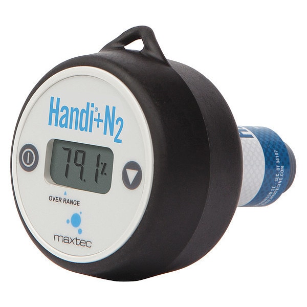 Maxtec Analyzer, N2, 2-1/2" H x 2-1/2" Wx3-1/2" D R218P05 | Zoro