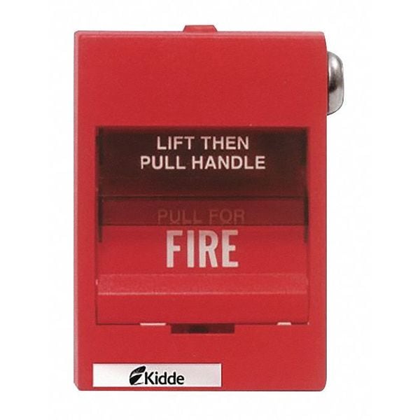 Kidde Fire Alarm Pull Station, Red, 3-5/8" D K-278B-1120 | Zoro