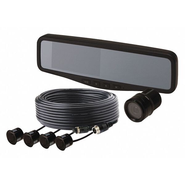 Gemineye Rear View Reverse Sensor System, 4-5/16" EC4204-SK | Zoro