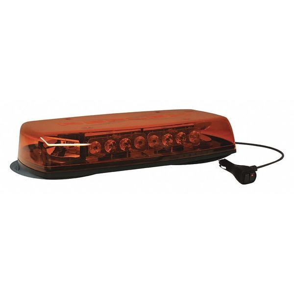 Ecco Mini Lightbar, LED, Amber, 15" L 5597A-VM | Zoro