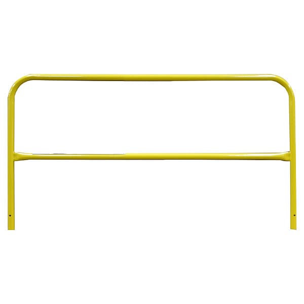 Railguard 200 Guardrail, Long Leg w/Toeboard 407115S | Zoro