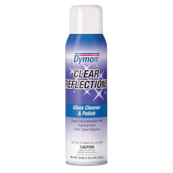 Dymon Foam Glass Cleaner, 20 oz., White, Floral, Aerosol Can, 12 PK ...