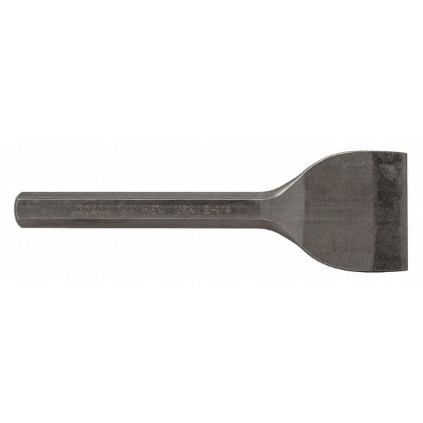 Mayhew Select Mason Chisel, 2-1/4 in. x 7-1/2 in., Steel 30202 | Zoro