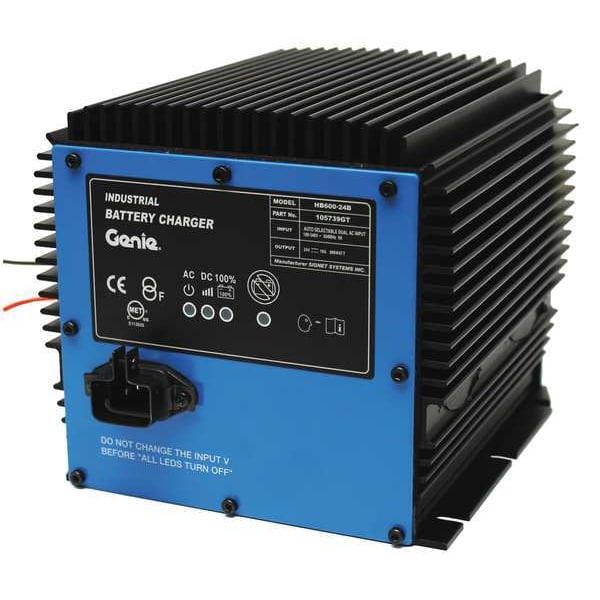 Genie Battery Charger, 24VDC 105739GT | Zoro