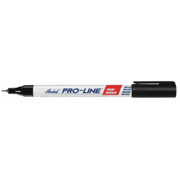 Markal Paint Marker, Fine Tip, Black Color Family, Paint 96890 | Zoro