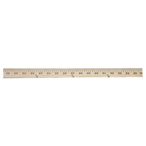 Westcott Ruler, Wood, 36 In. 10420 | Zoro