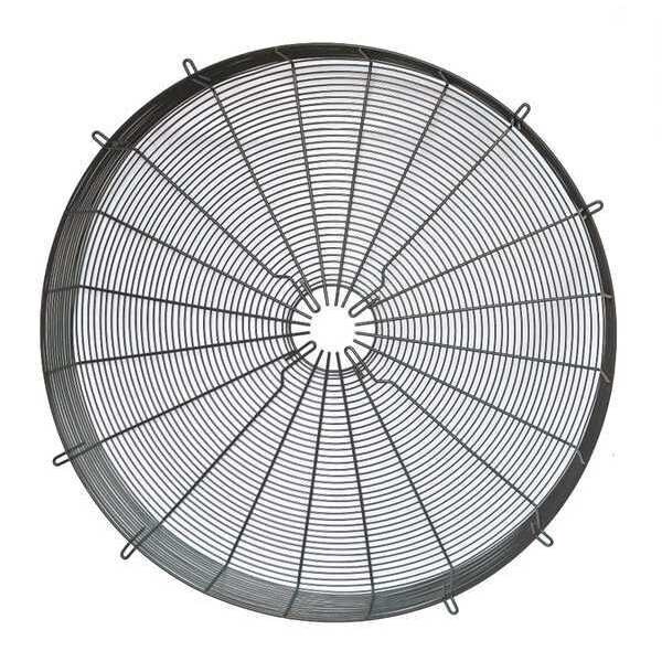 Dayton Fan Guard, 36 in Blade Dia, Steel, Gray, Mounting 2-3/4 in x 4-1 ...