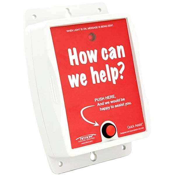 Ritron Wireless Call Button, UHF RQA-451 | Zoro