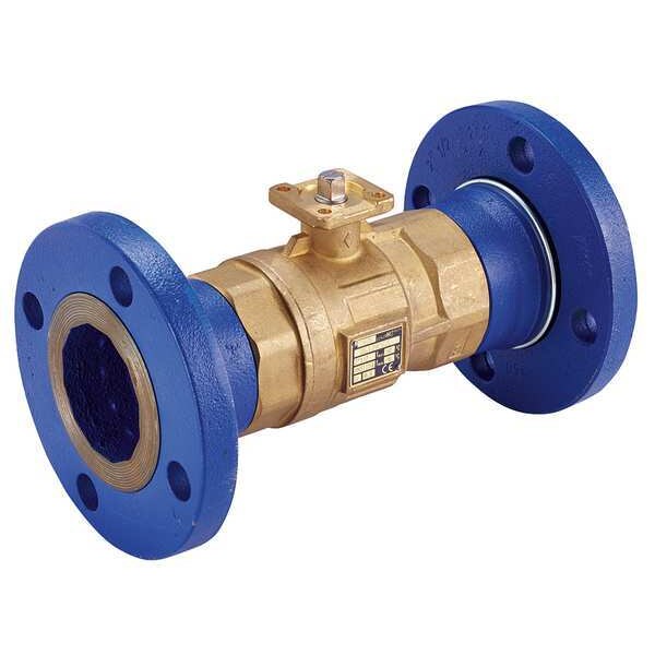 Johnson Controls Ball Valve, 2 Way, SS Trim, Flanged 2-1/2 VG12A5GT | Zoro