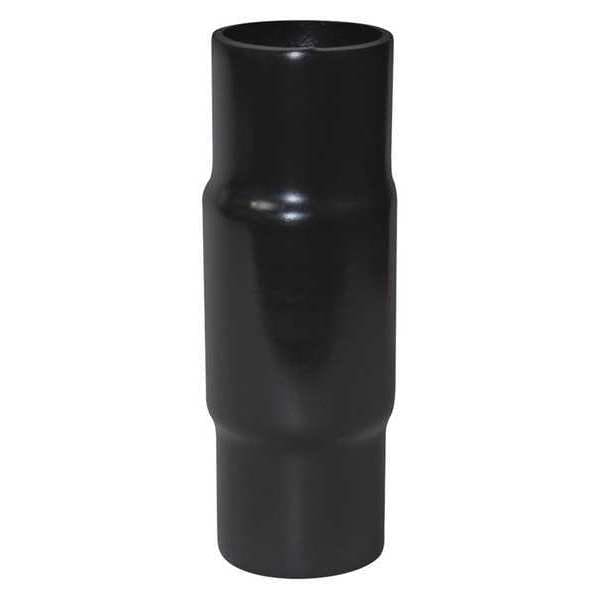 Calbond Rigid Coupling, 1-1/4 in, Threaded, Steel, PVC Coated, Black ...