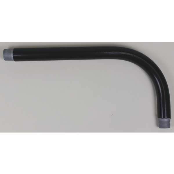 Calbond Conduit Fitting 90 Deg Elbow, 1 in, PVC, PVC Coated, Black ...