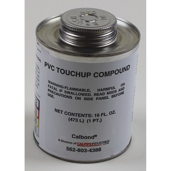 Calbond Touch Up Compound Pint PV-TOUCHUP-GRAY-PT | Zoro