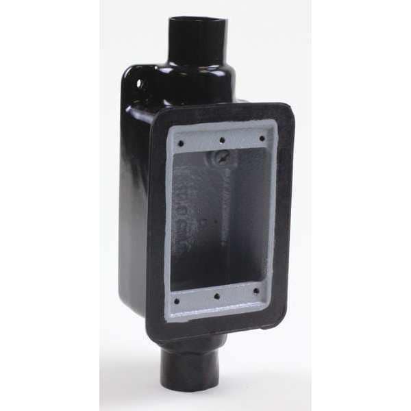 Calbond Electrical Box, FS Box Type, 1 Gang, PVC PV0700FS2 | Zoro